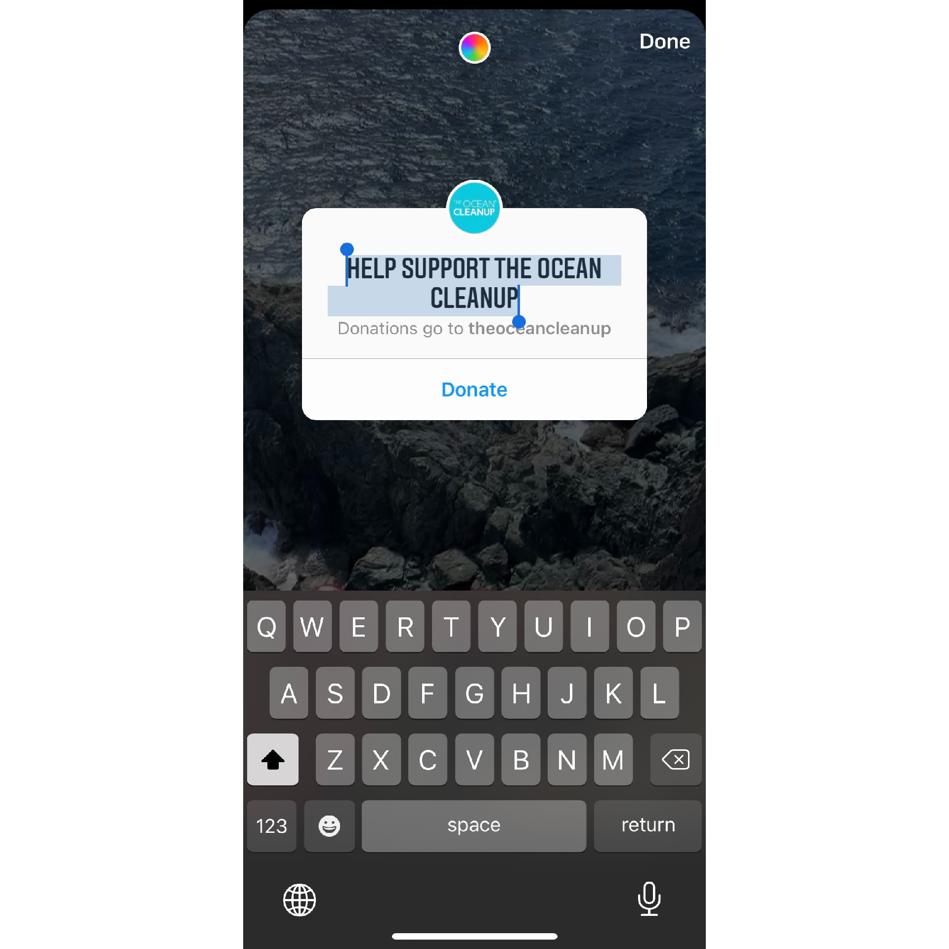 How to Add a Donation Sticker to Instagram for Earth Day - 雷竞技app官方版下载 ...
